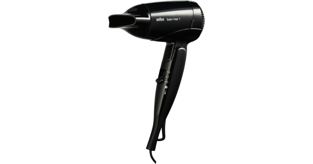 Braun Hair Care Satin Hair 1 HD 130 To Go travel hairdryer | notino.co.uk