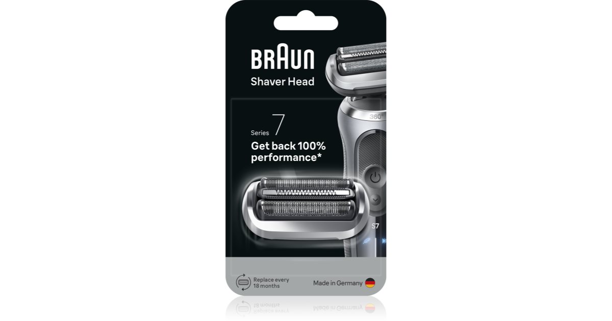 Braun Series 7 74S nadomestne glave za britje z električnim strojčkom ...