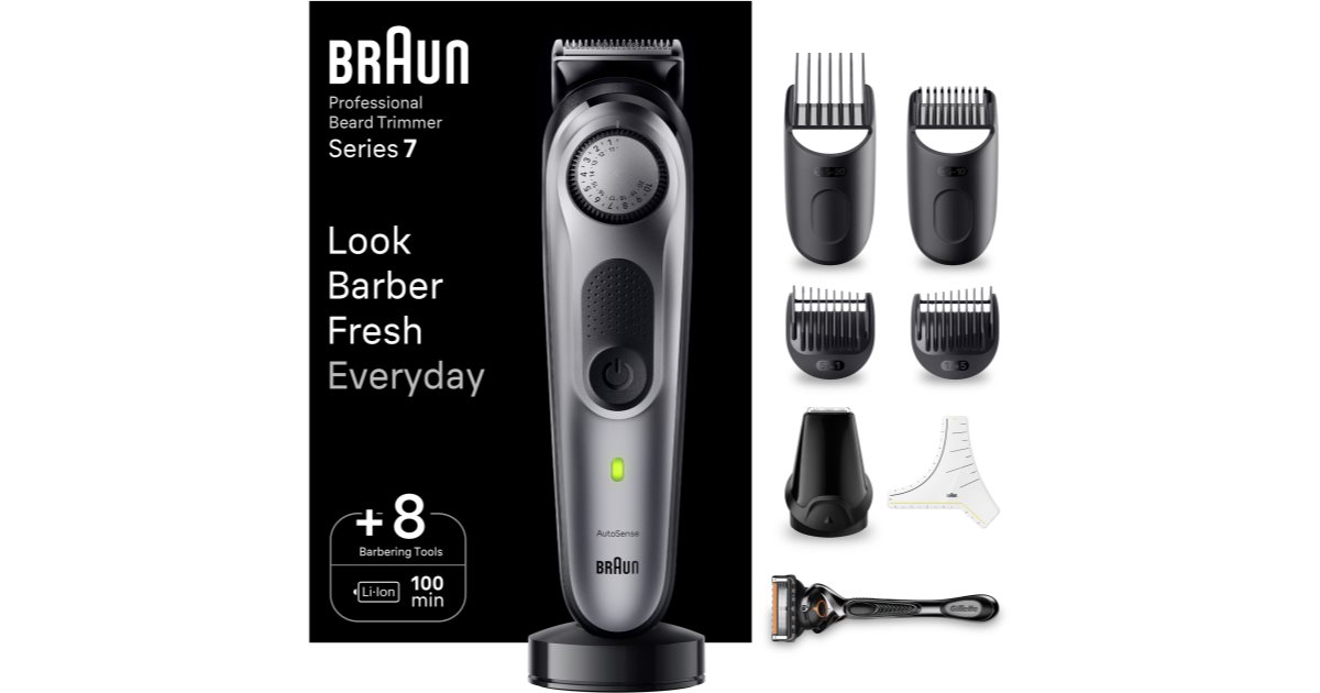 Braun Series 7 BT7420 beard trimmer + products for barbers | notino.co.uk