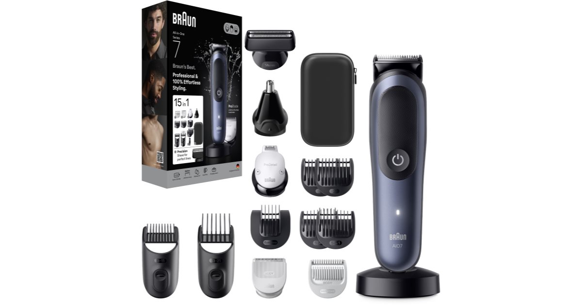 Braun All-In-One Series 7 AIO7580 lote para el cuidado del cabello, la ...