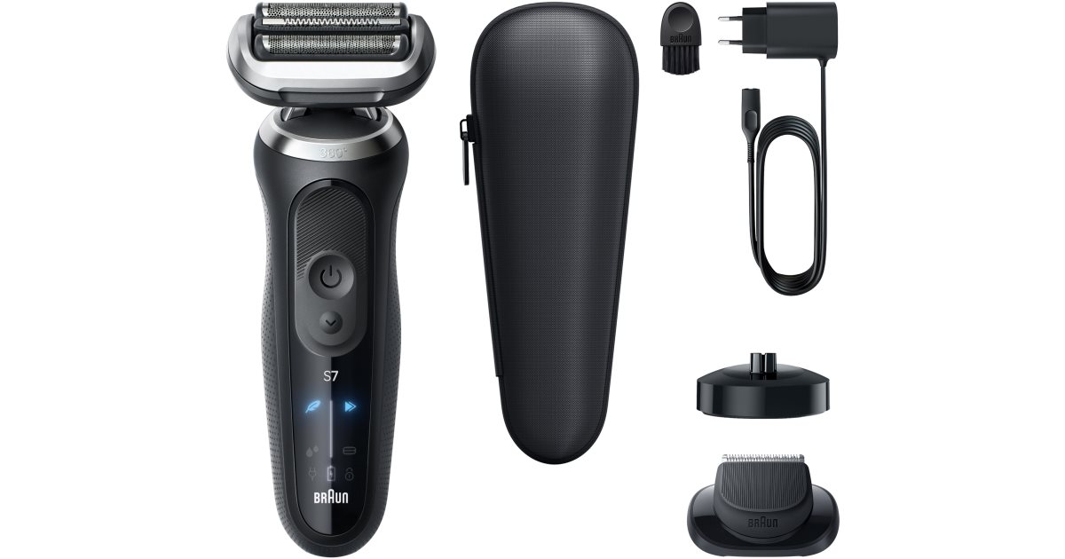 Braun Series 7 72-N4200s electric shaver with a charging stand | notino ...