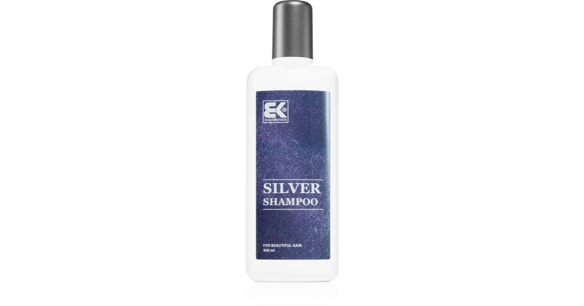 Brazil Keratin Silver Shampoo Neutralizing Silver Shampoo for blonde ...