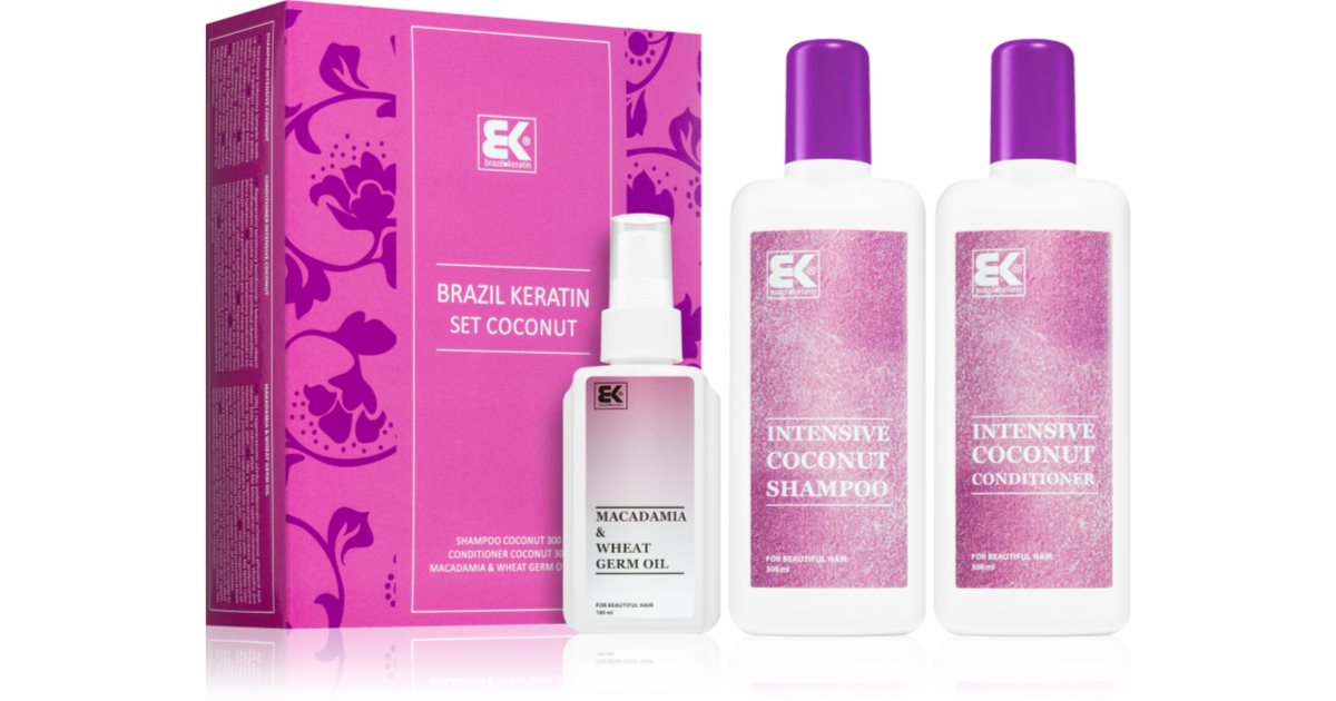 Brazil Keratin Set Coconut Gift Set (for damaged hair) | notino.ie