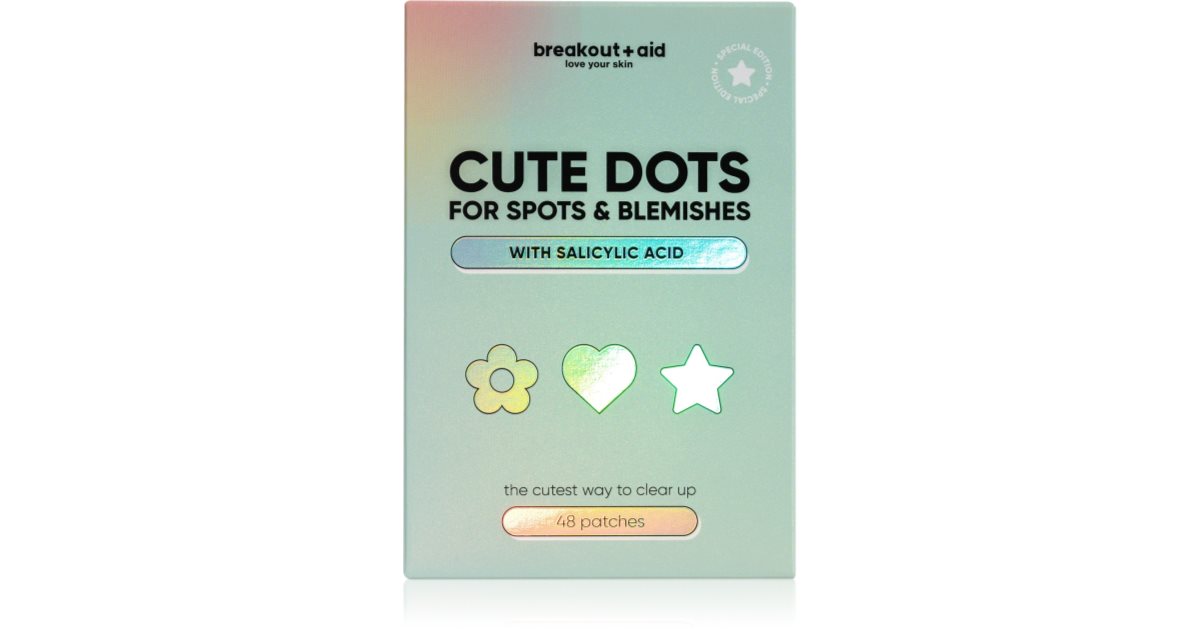 breakout + aid Cute Dots For Spots and Blemishes soin local anti-acné à ...