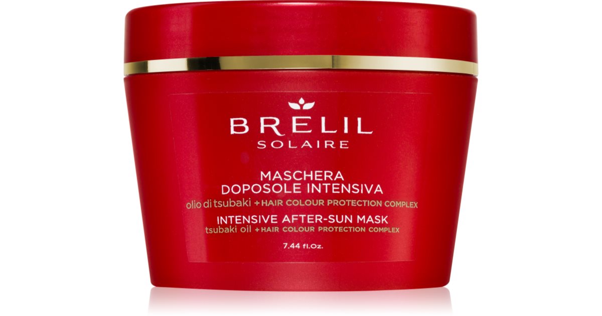 Brelil Numéro Solaire After Sun Mask hydrating mask for sun-stressed ...