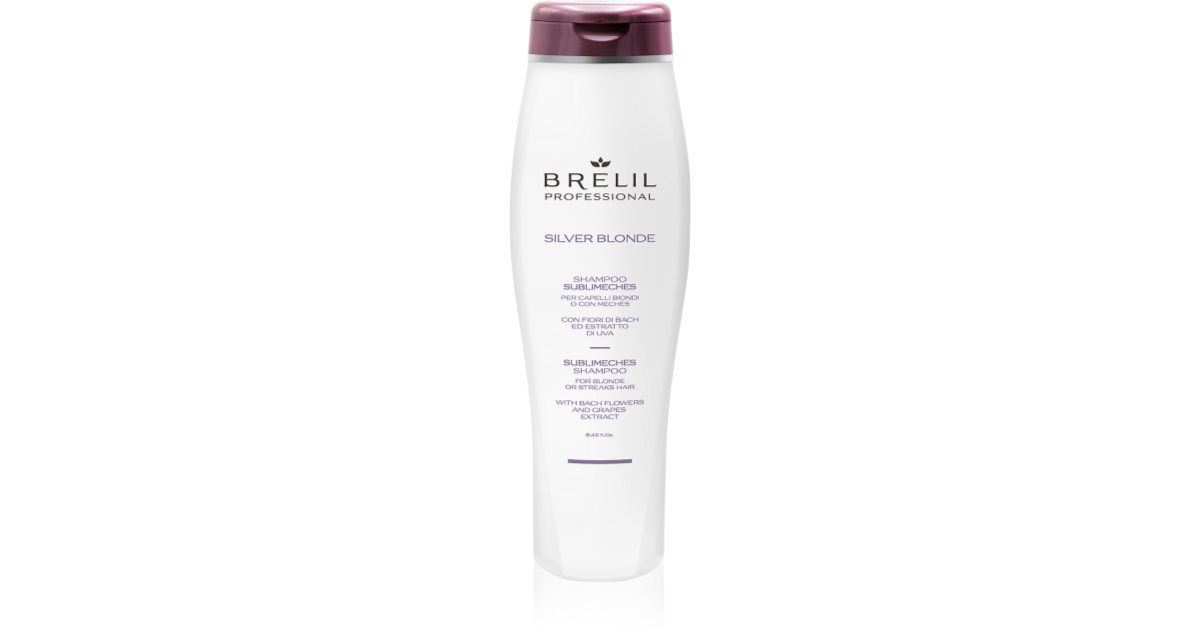 Brelil Professional Silver Blonde Sublimeches Shampoo shampoo for ...