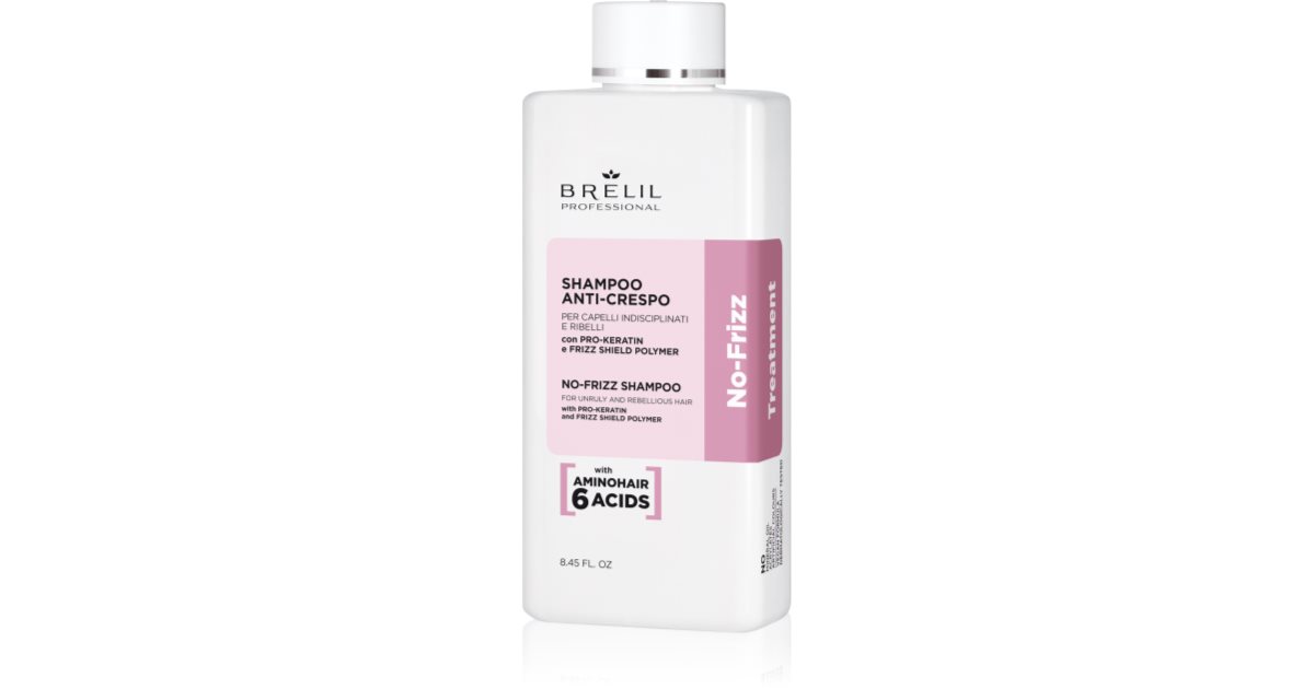 Brelil Professional No Frizz shampoo for unruly and frizzy hair ...