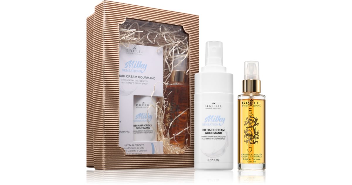 Brelil Professional Gift Set dárková sada pro lesk a hebkost vlasů ...