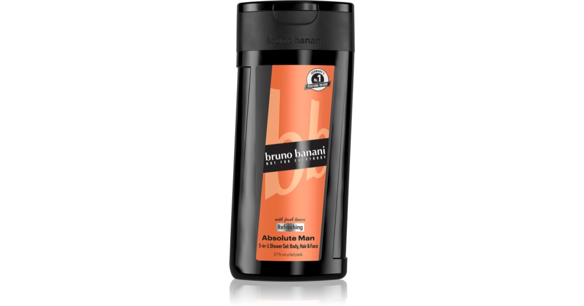 Bruno Banani Absolute Man refreshing shower gel 3-in-1 | notino.co.uk