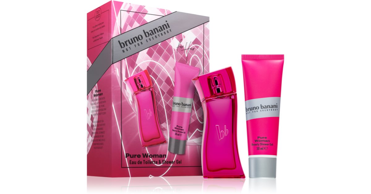 Bruno Banani Pure Woman coffret para mulheres | notino.pt