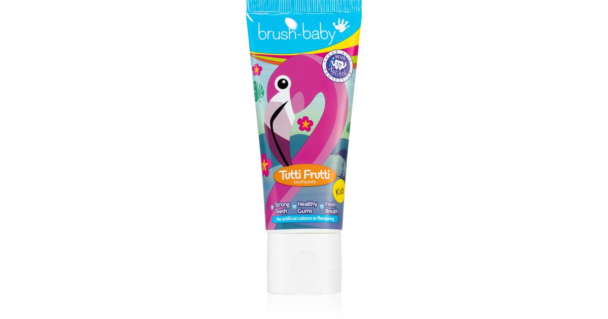 Brush Baby Tutti Frutti toothpaste for children from 36 months | notino ...