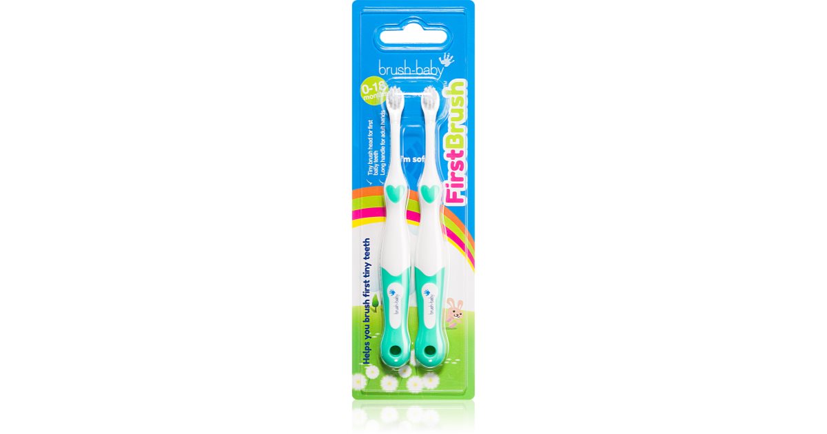 Brush Baby FirstBrush toothbrushes | notino.co.uk