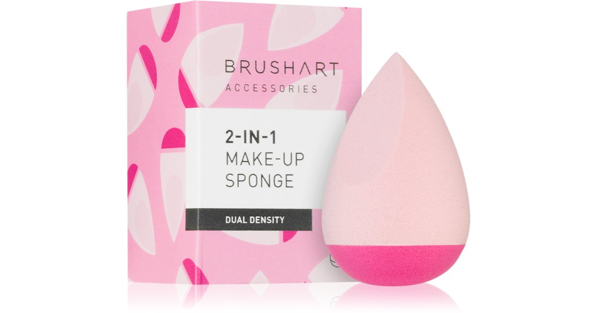 BrushArt Make-up Sponge 2-in-1 Dual density Precise Makeup Sponge 2-in ...