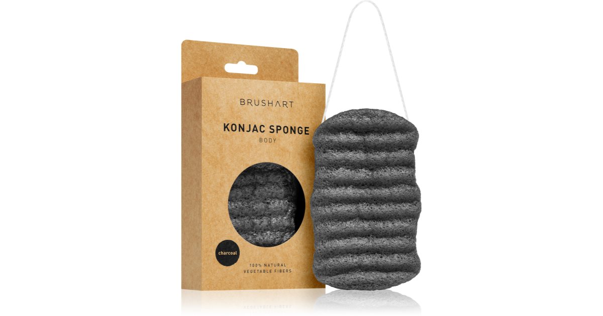 BrushArt Home Salon Konjac sponge Gentle Exfoliating Sponge for the ...