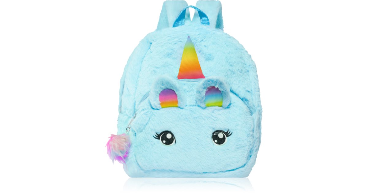BrushArt KIDS Fluffy unicorn backpack Large barnryggsäck | notino.se