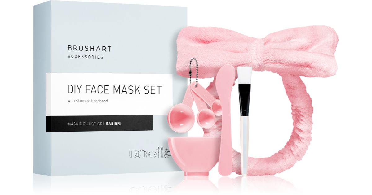 BrushArt Accessories DIY Face mask set with skincare headband Set für ...