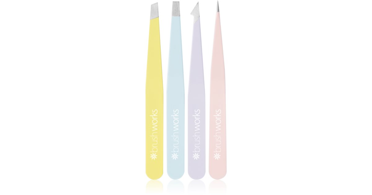 Brushworks Tweezer Set Mixed set of tweezers | notino.ie
