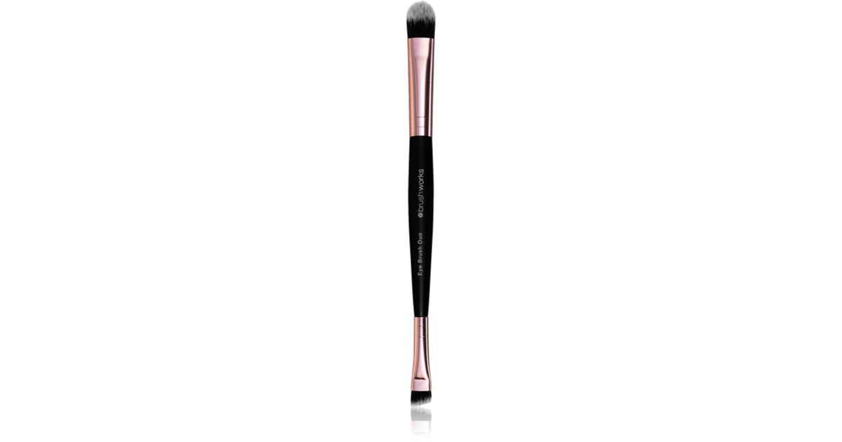 Brushworks Double Ended Eye Brush Eyeshadow Brush double-ended | notino.ie