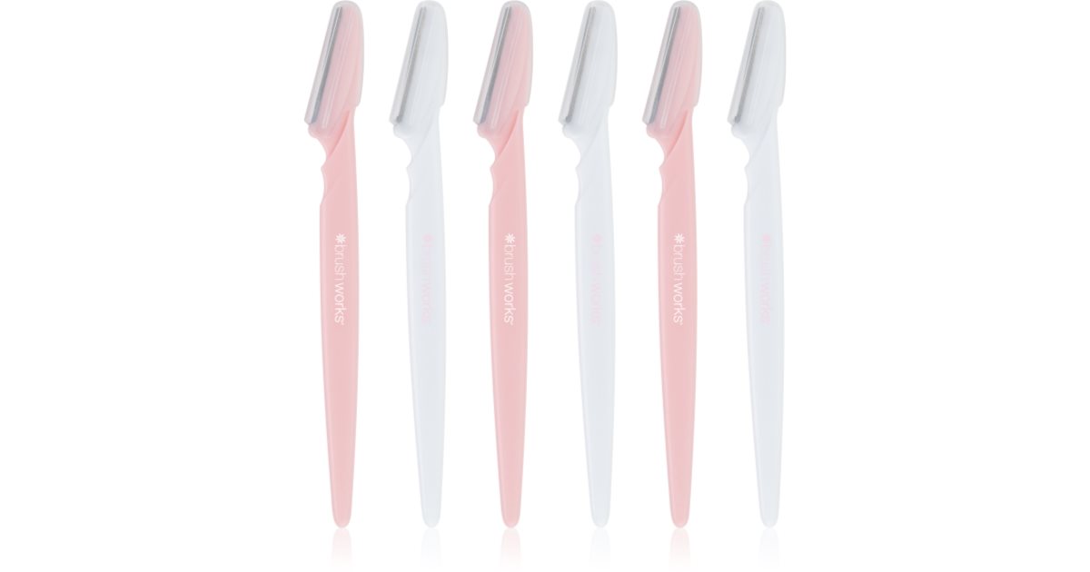 Brushworks Angled Dermaplaners razor (for the face) | notino.co.uk
