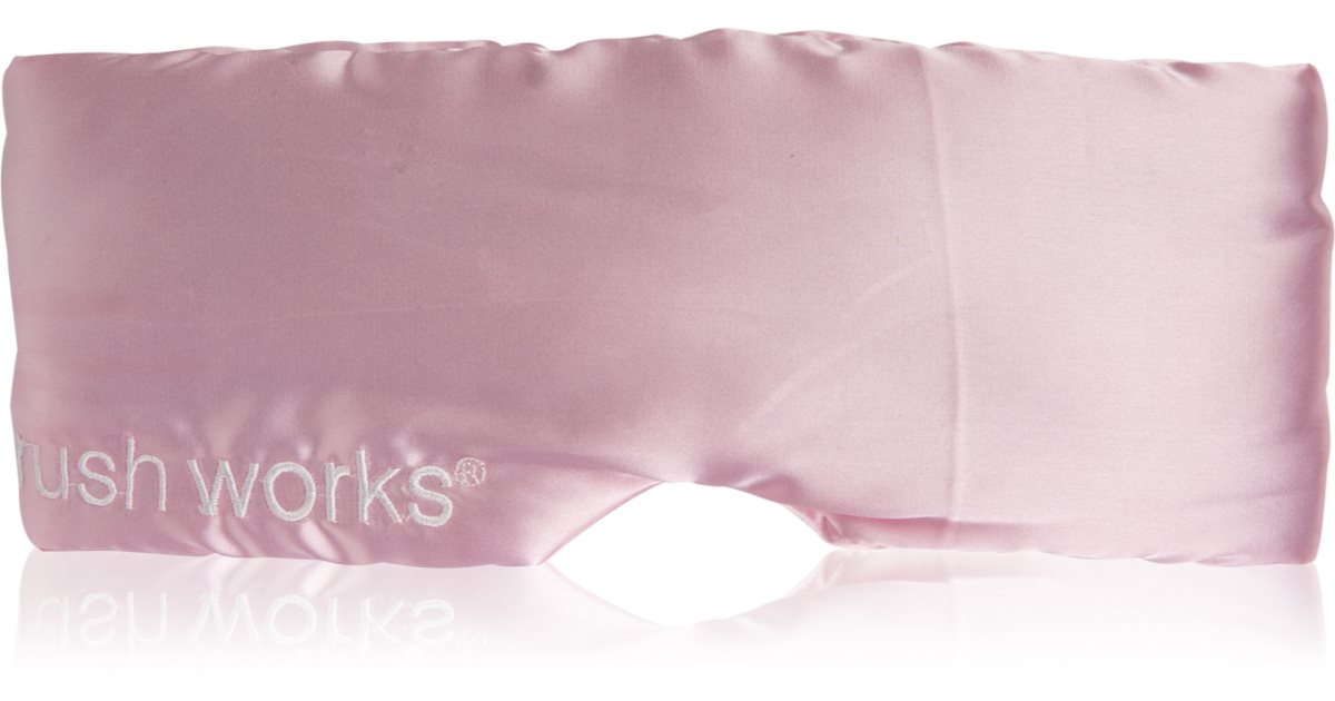 Brushworks Cushioned Satin Sleep Mask Maschera da notte | notino.it