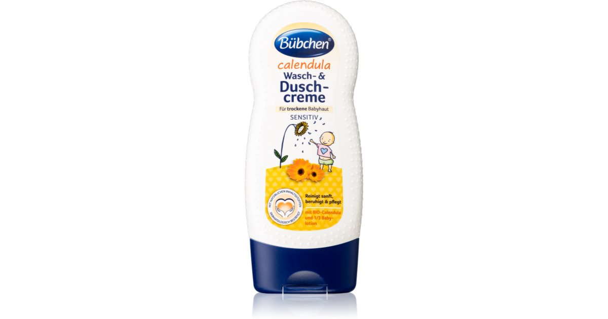 Bübchen Calendula Washing Gel & Shampoo gentle shower cream | notino.co.uk