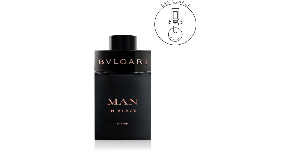 BVLGARI Bvlgari Man In Black Parfum profumo ricaricabile per uomo ...