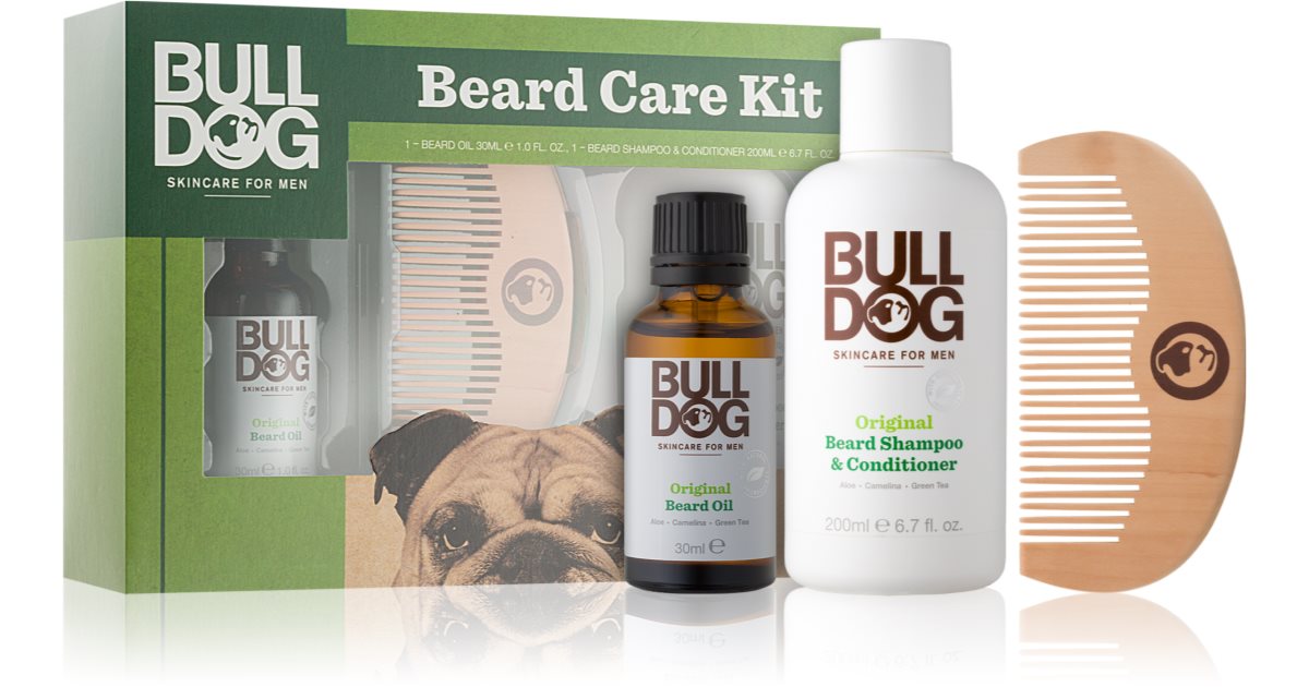 Bulldog Original Beard Care Kit Geschenkset I. für Herren | NOTINO