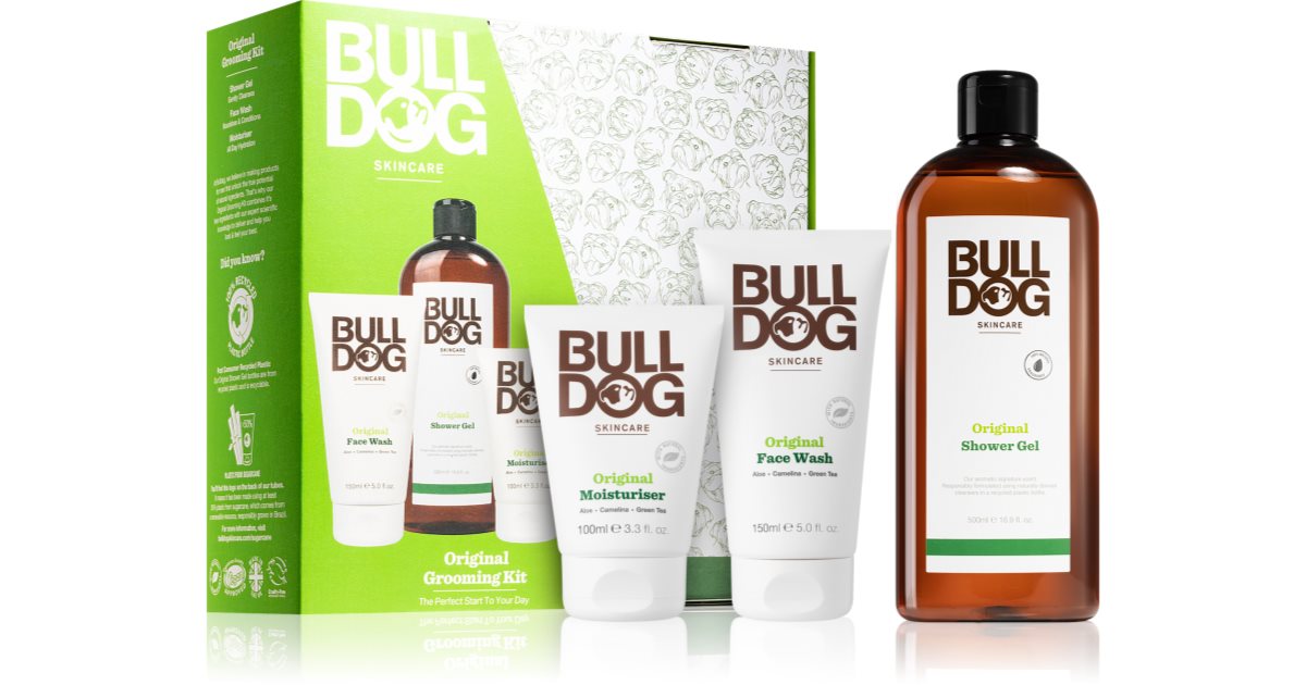 Bulldog Original Grooming Kit ensemble (corps et visage) pour homme ...