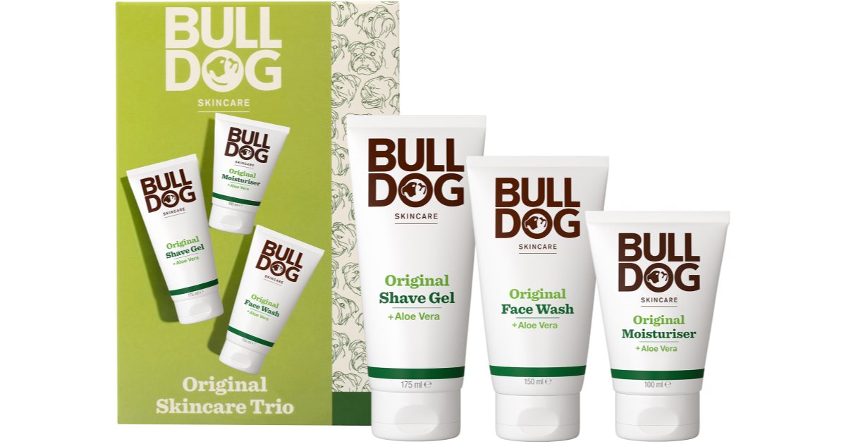 Bulldog Original Skincare Trio Gift Set for beard | notino.ie