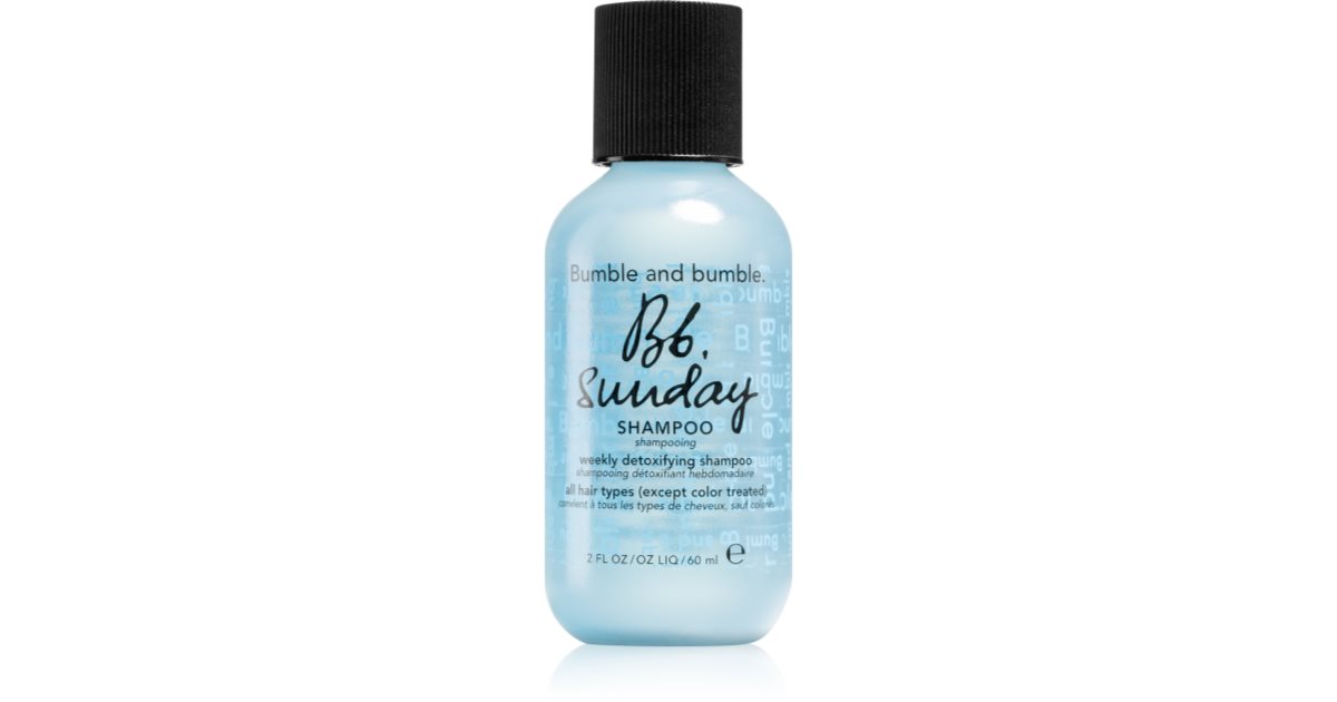 Bumble and bumble Bb. Sunday Shampoo cleansing detoxifying shampoo ...