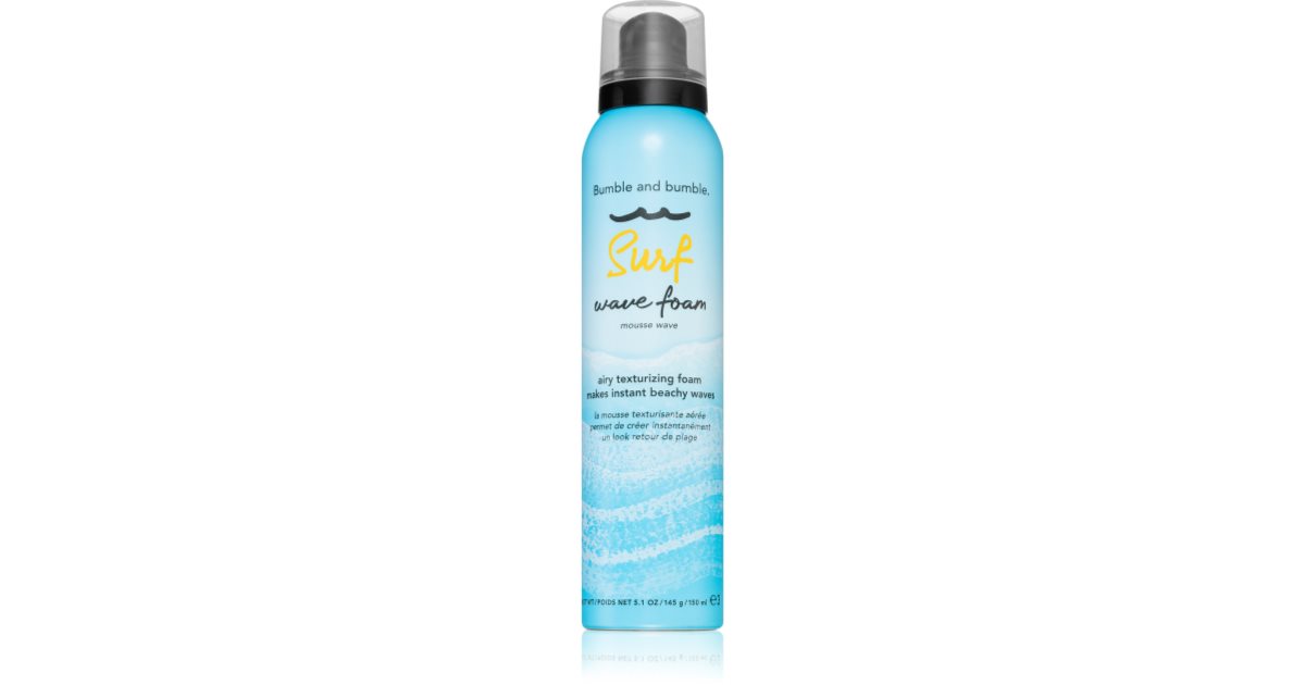 Bumble and bumble Surf Wave Foam Hair Mousse for Curl Definition ...