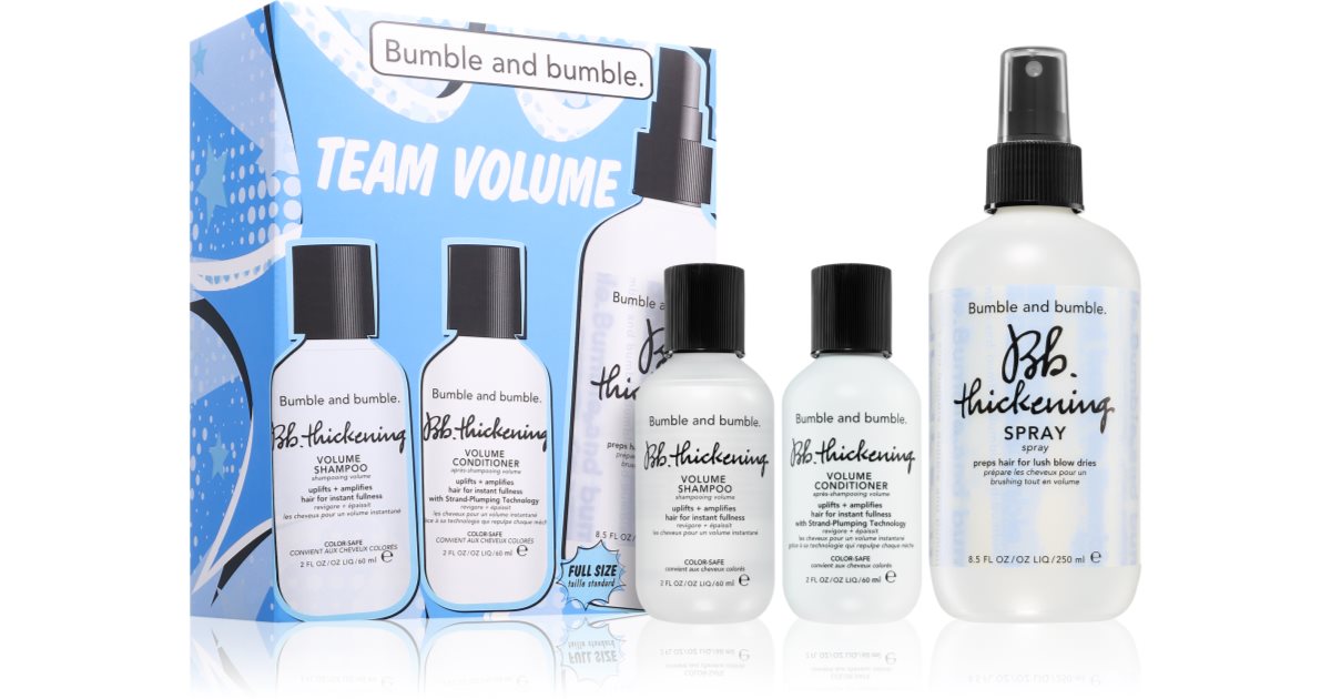 Bumble and bumble Team Volume Set zestaw upominkowy (dla kobiet)