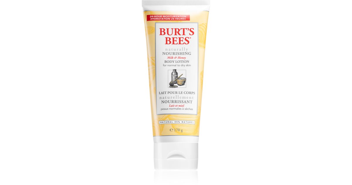 Burt’s Bees Milk & Honey leche corporal con leche y miel | notino.es