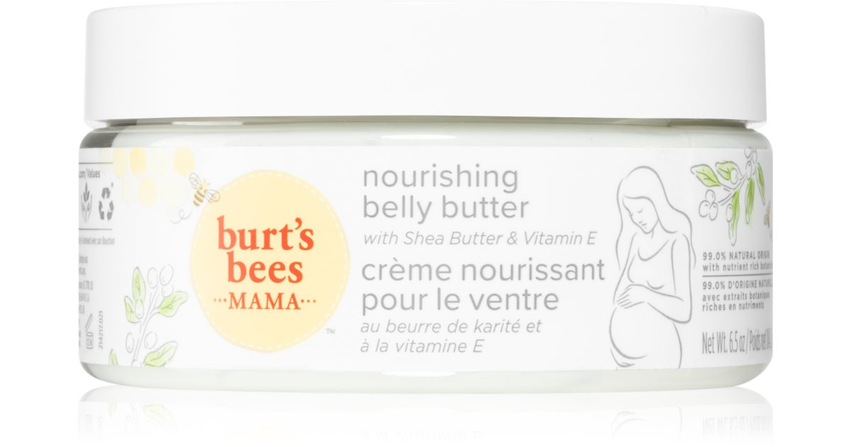 Burt’s Bees Mama Bee nourishing body butter for belly and waist ...