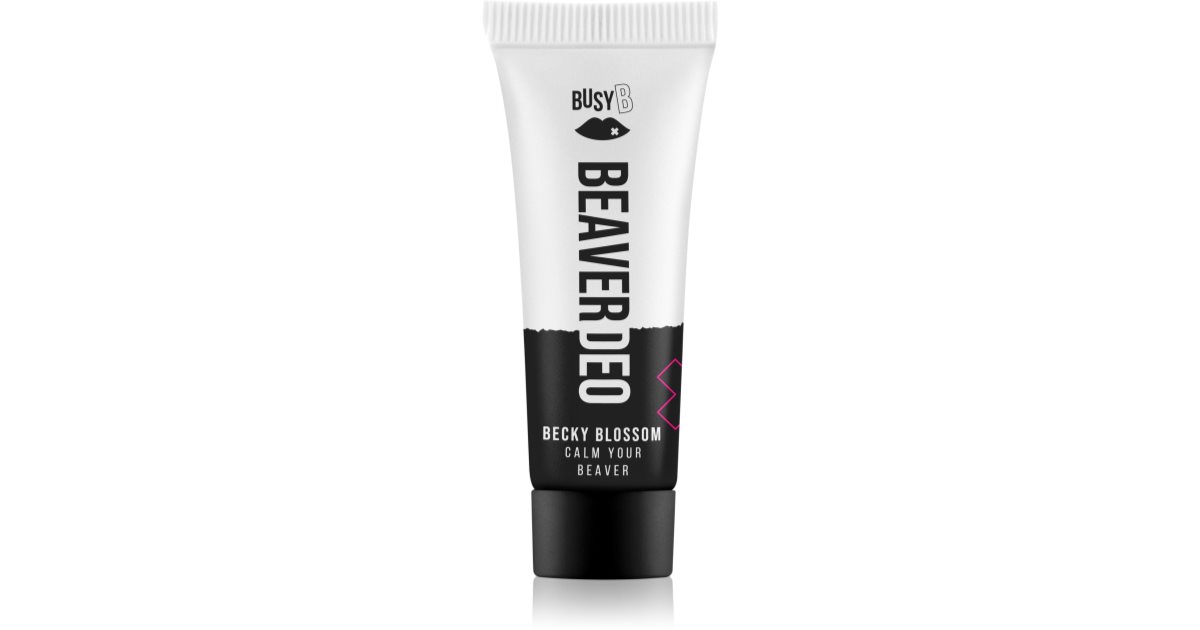 BusyB Beaver Deo Becky Blossom deodorant intim recenzie | notino.ro