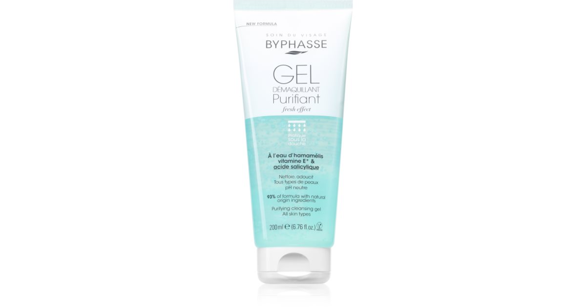 BYPHASSE Purifying gel nettoyant pour tous types de peau | notino.fr