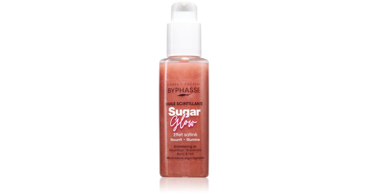 BYPHASSE Sugar Glow Glitzeröl Für Körper und Haar | notino.at