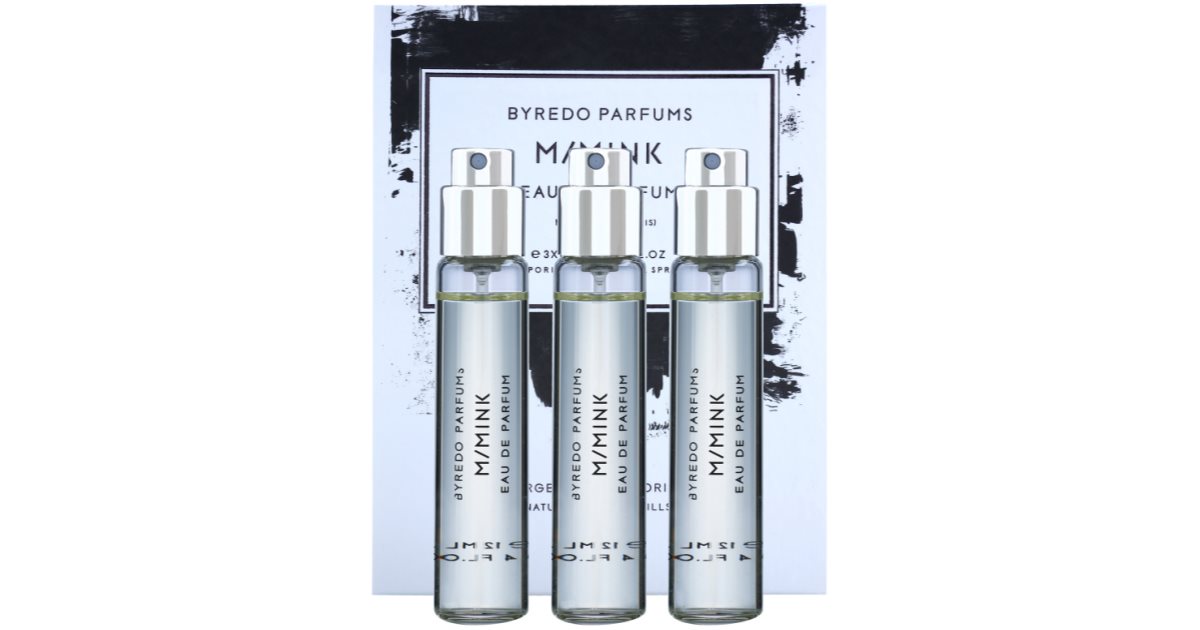 Byredo M / Mink Eau de Parfum Unisex 3 x 12 ml (3x Navulling met ...