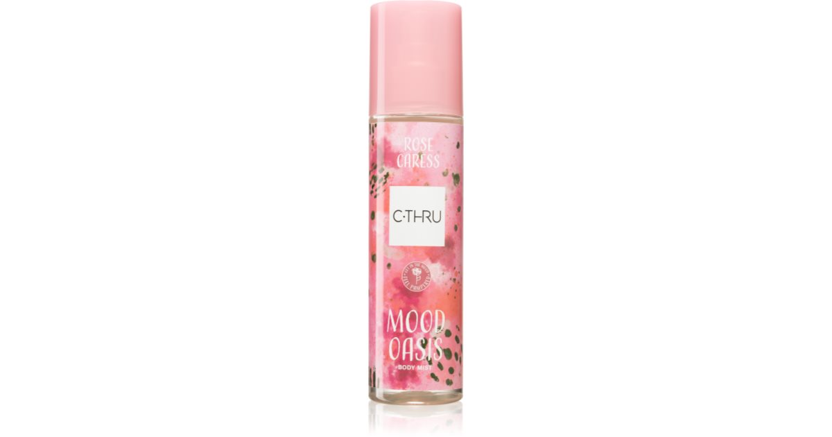 C-THRU Mood Oasis Rose Caress Refreshing Body Spray for women | notino.ie