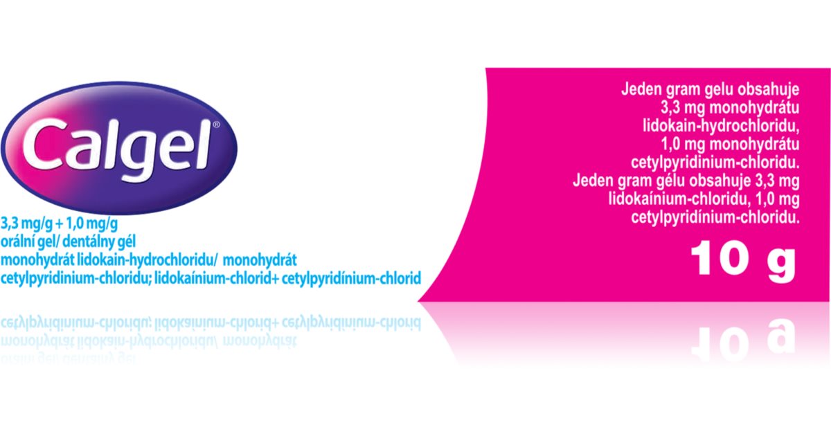 Calgel Calgel 3,3 mg dentální gel | notino.cz