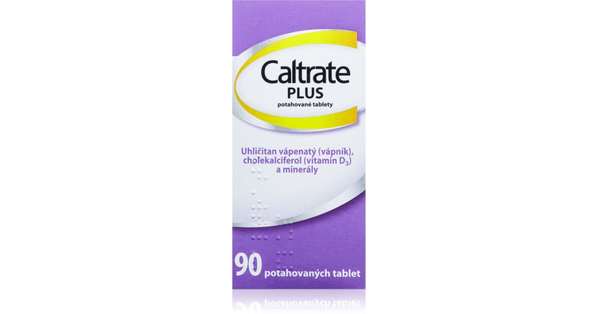 Caltrate Plus Caltrate Plus potahované tablety při nedostatku vápníku ...