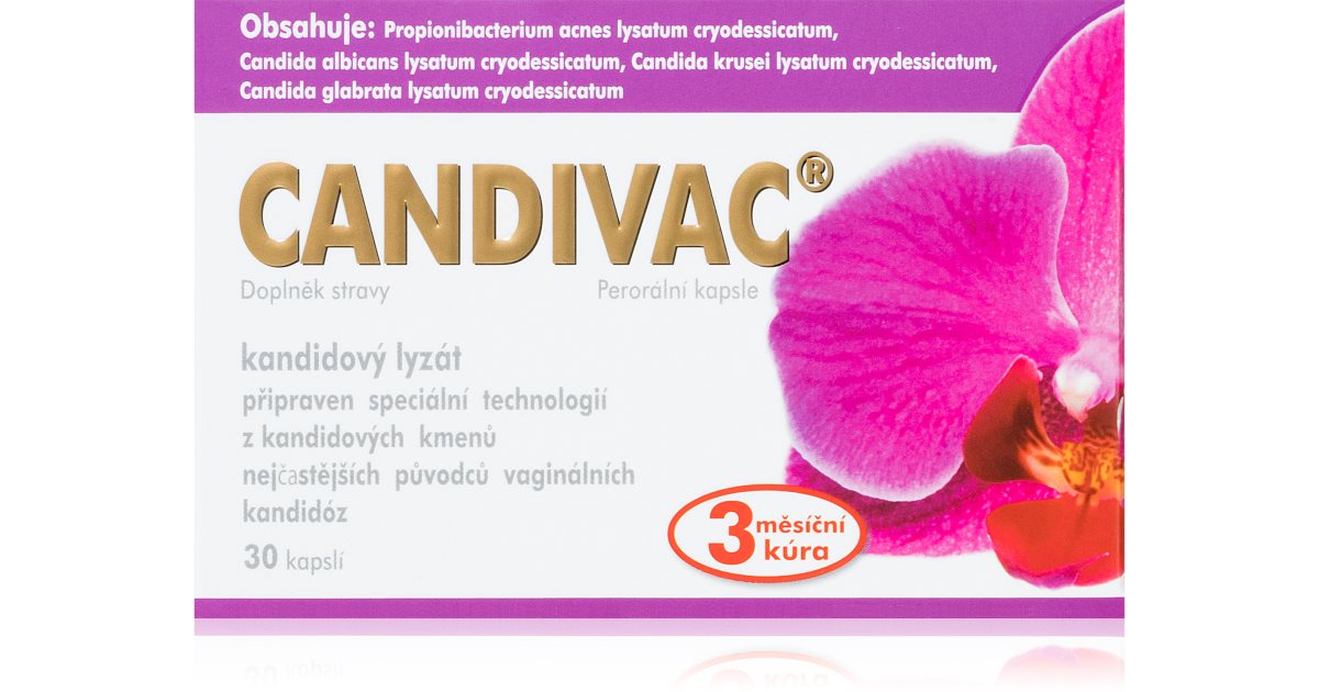 Candivac Candivac kapsle pro podporu vaginálního prostředí | notino.cz