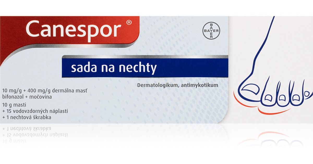 Canespor Canespor sada na nehty 10 mg/g + 400 mg/g | notino.pl