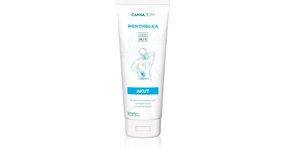 Cannaderm Mentholka AKUT kühlendes Massagegel | notino.ch