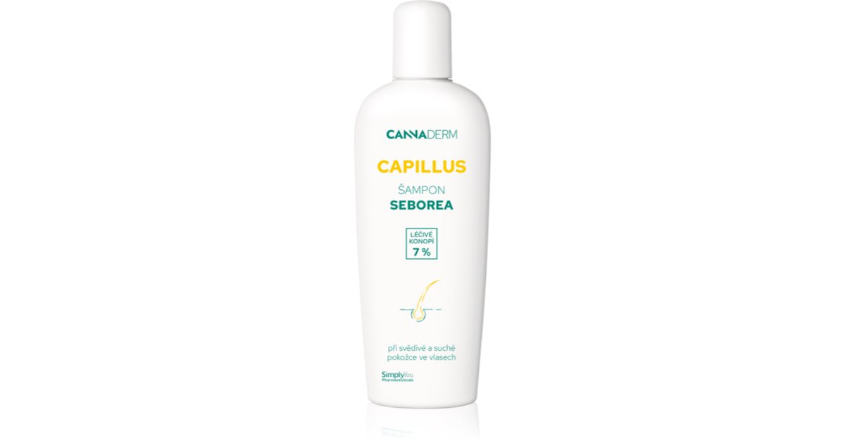 Cannaderm Capillus Seborea Shampoo herbal shampoo for irritated scalp ...