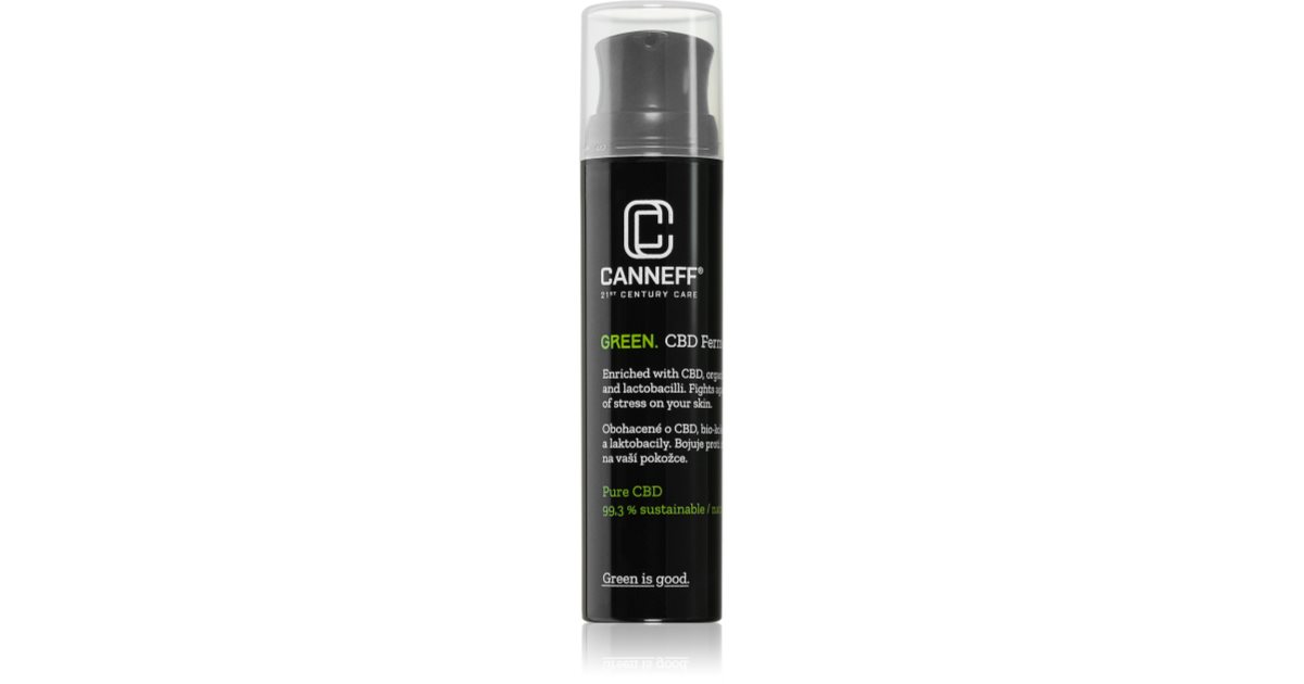 Canneff Green CBD Fermented ZEN Serum Facial Serum with anti-ageing ...