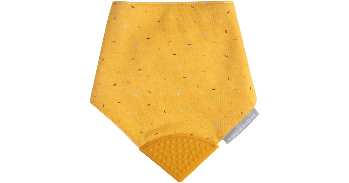 Canpol babies Cloth Bib with Teether baby bib with teether | notino.co.uk