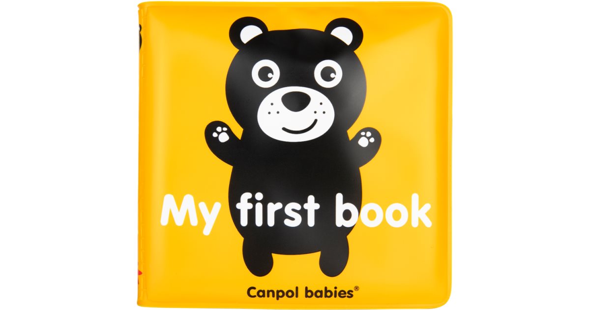 Canpol babies Soft Playbook contrast educational book with squeaker ...