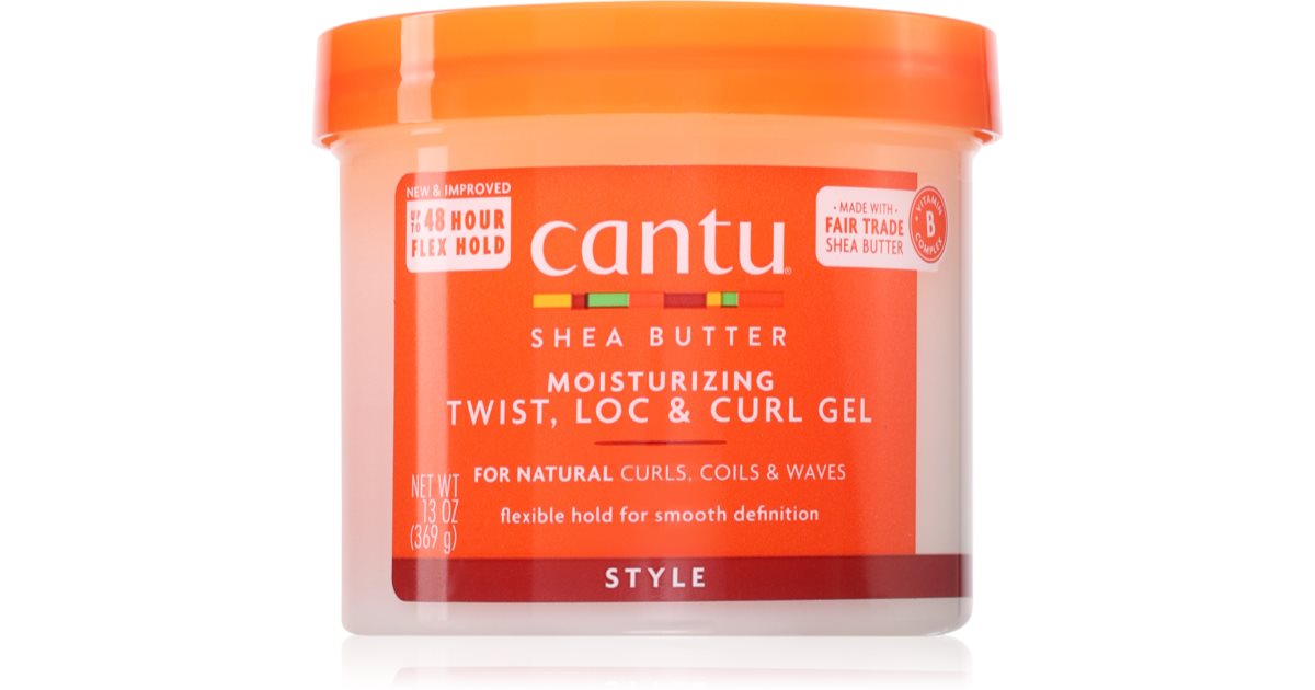 CANTU Shea Butter Moisturizing Twist, Loc & Curl Gel | Livrare rapida ...