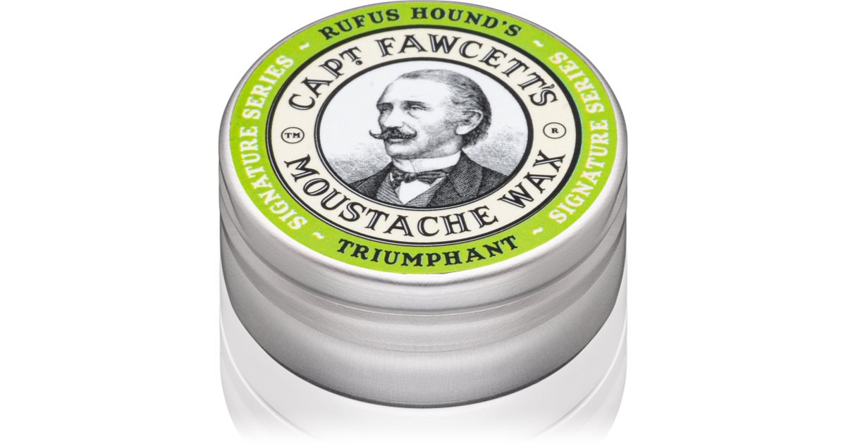Captain Fawcett Rufus Hound's Triumphant Moustache Wax | notino.ie